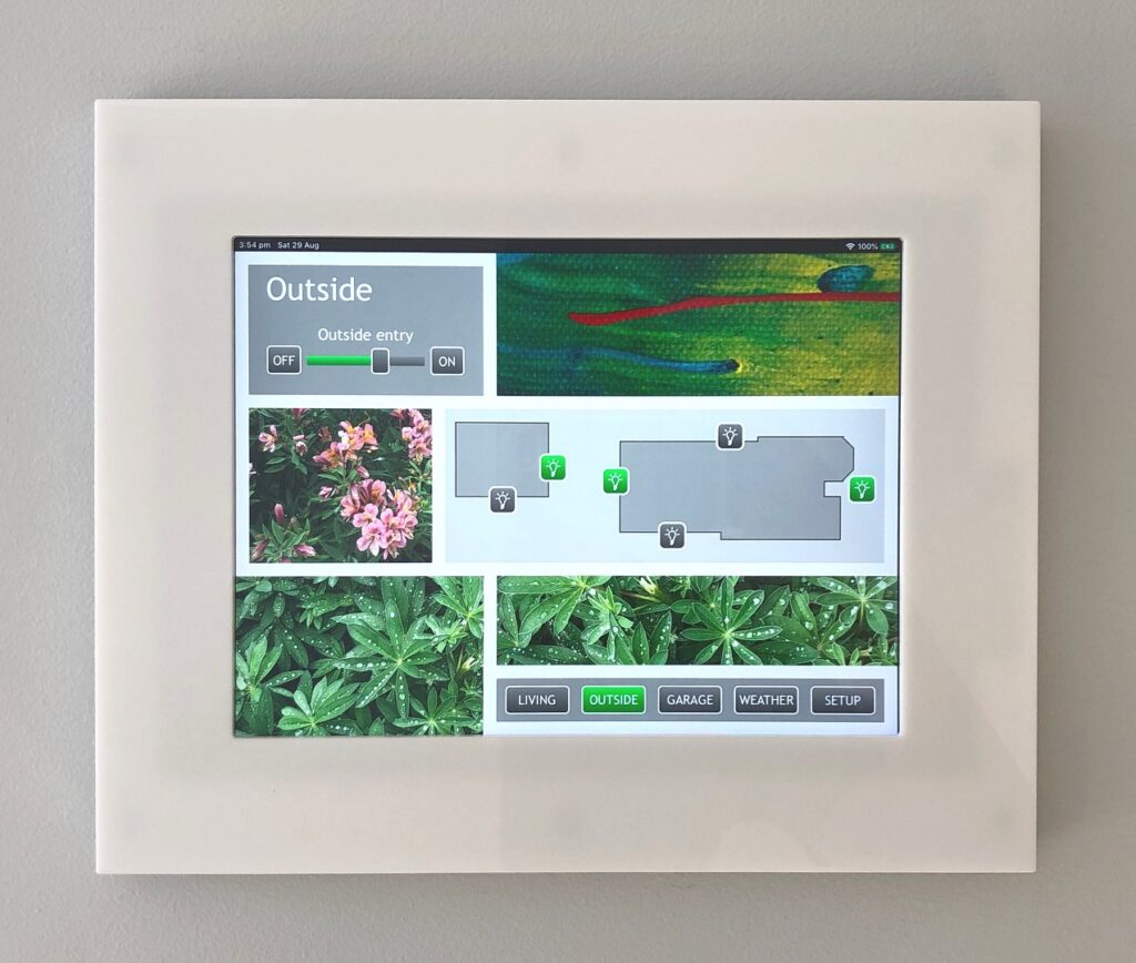 Wall mounted iPad frames - Vivisys - Bringing ideas alive